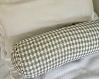 Ruffle Blockprint Mini Cushion Blue Floral With Green - Etsy