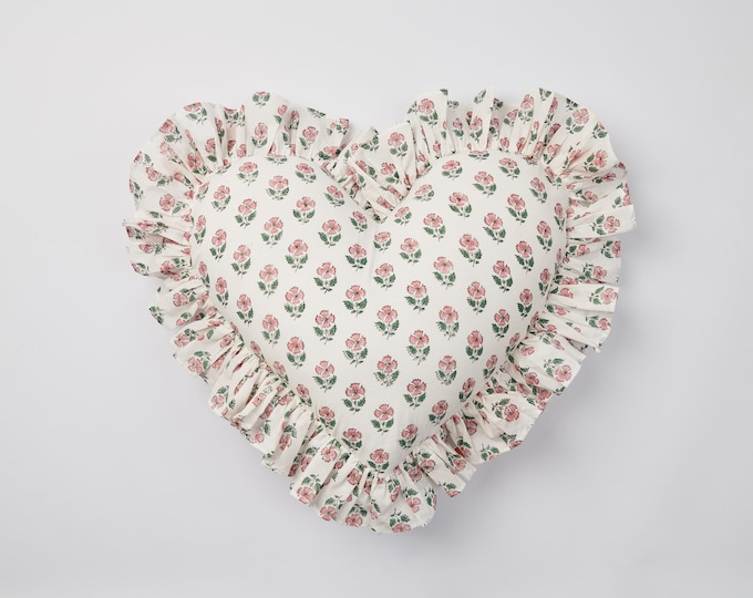 Handmade Heart-shaped Pillow - Etsy