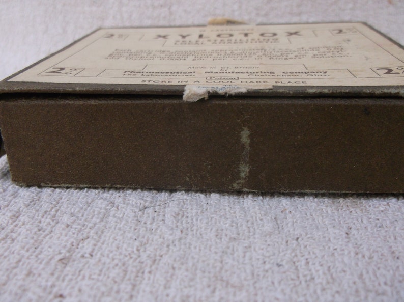 Vintage Packaging, Cardboard Box, Medical Memorabilia - Etsy