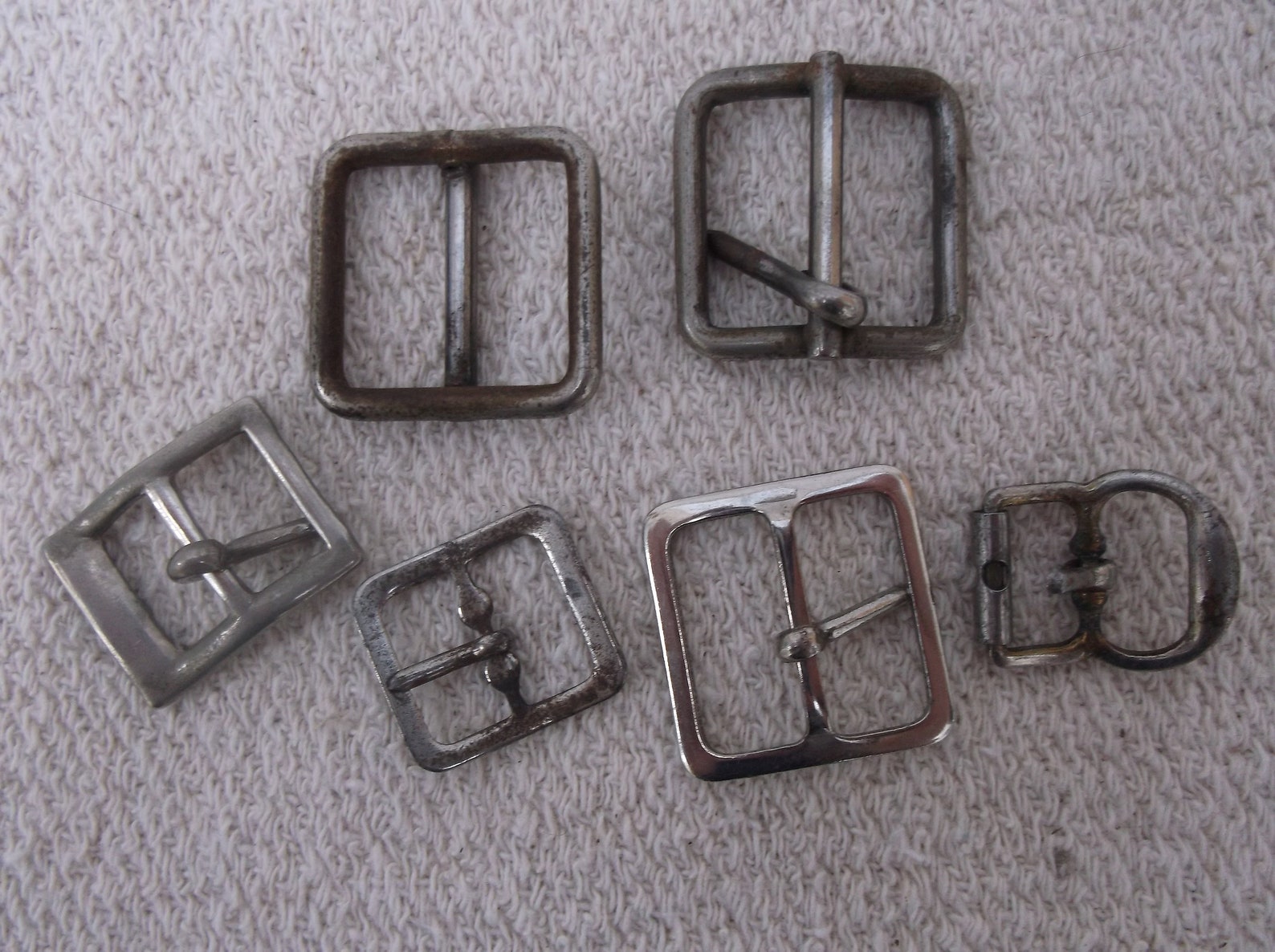 Colección de hebilla seis hebillas hebillas de metal sólido | Etsy