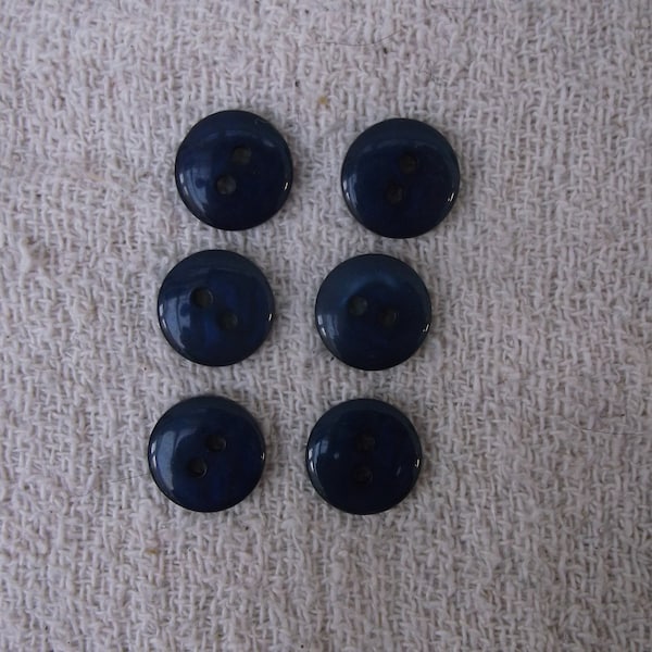 Dark Blue Buttons - Etsy UK