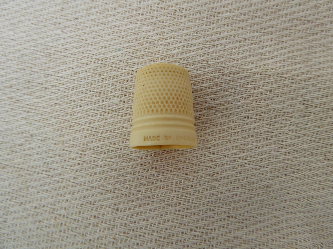 Plastic Thimble, Vintage Thimble, Sewing Finger Guard - Etsy