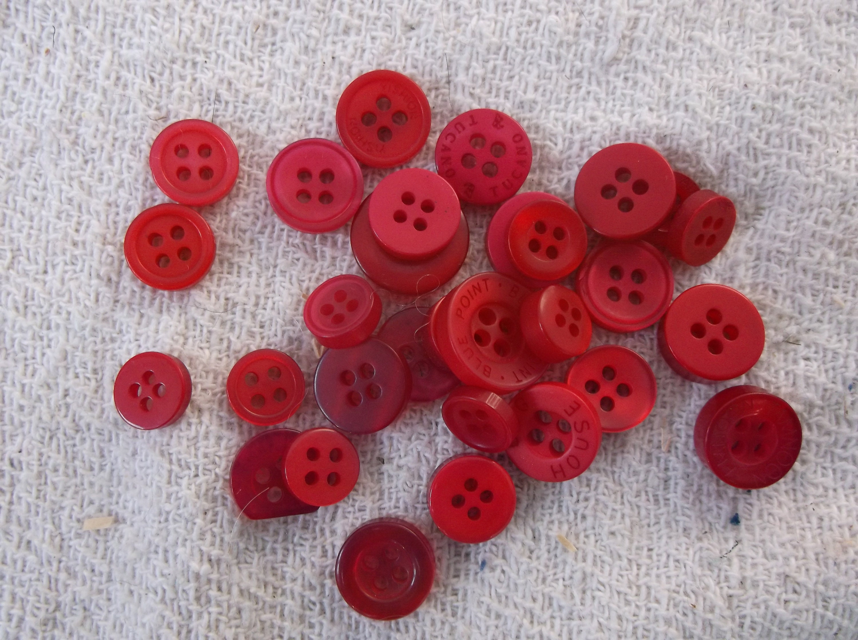 Small fancy vintage buttons button collection flat buttons | Etsy