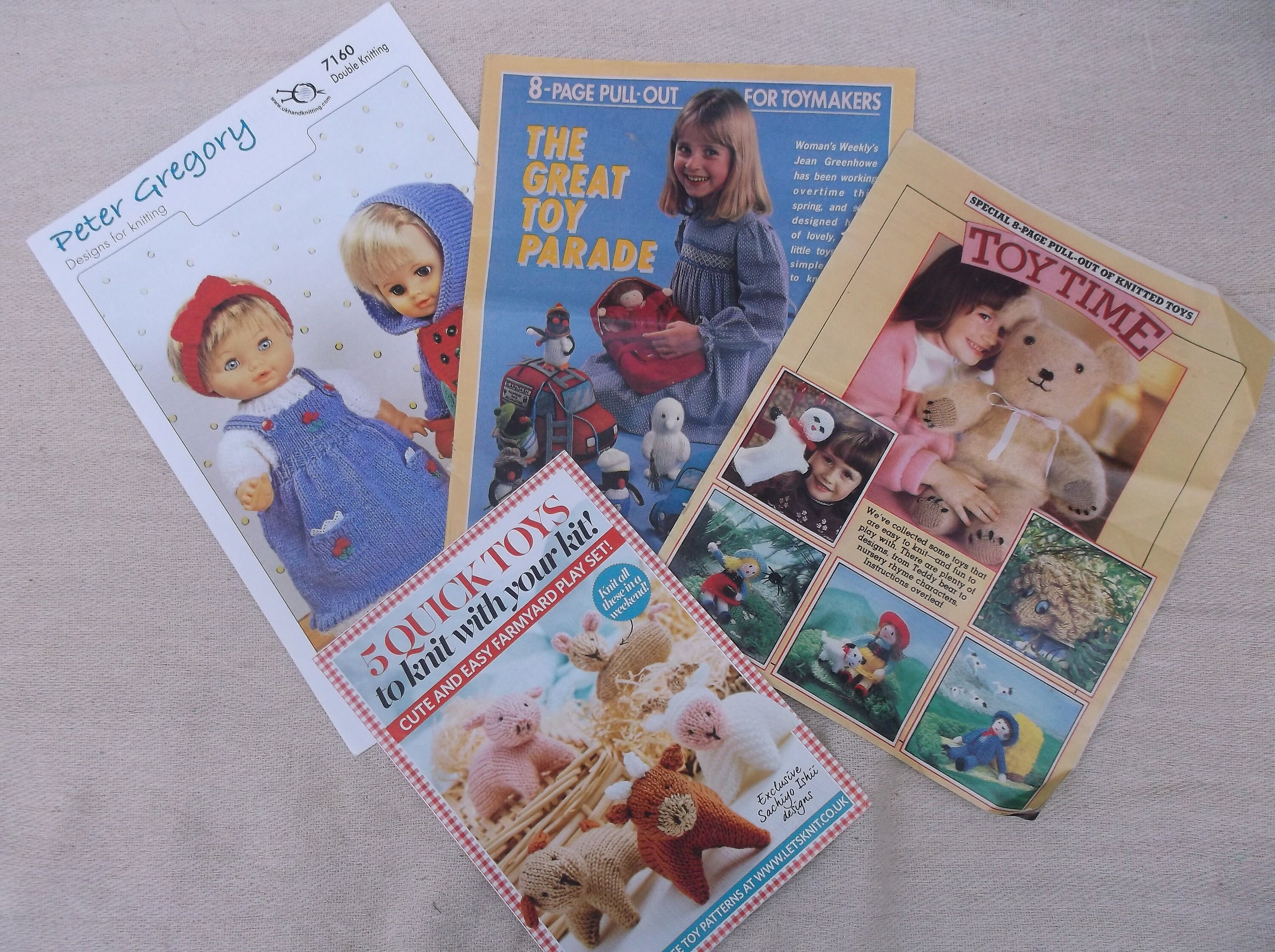Vintage Knitting Pattern Magazine: 1970s-2000s Knit Projects - Etsy UK