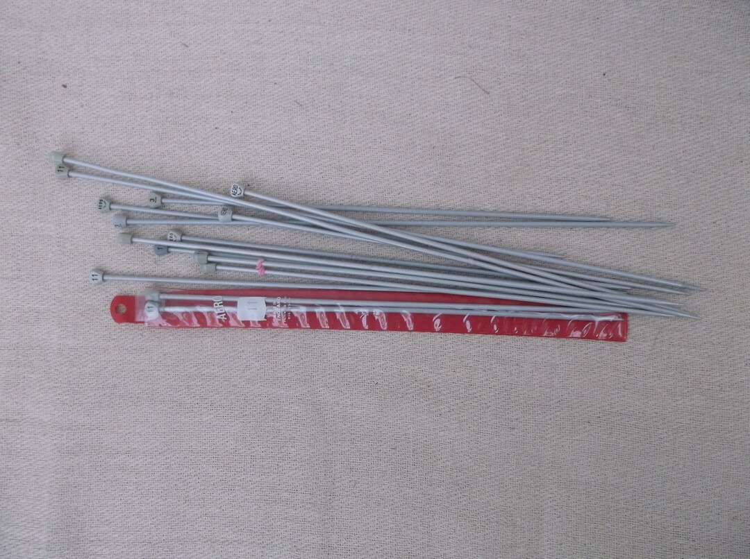 Aero Knitting Needles, Size 11, 3 Mm, Metal Knitting Pins - Etsy UK