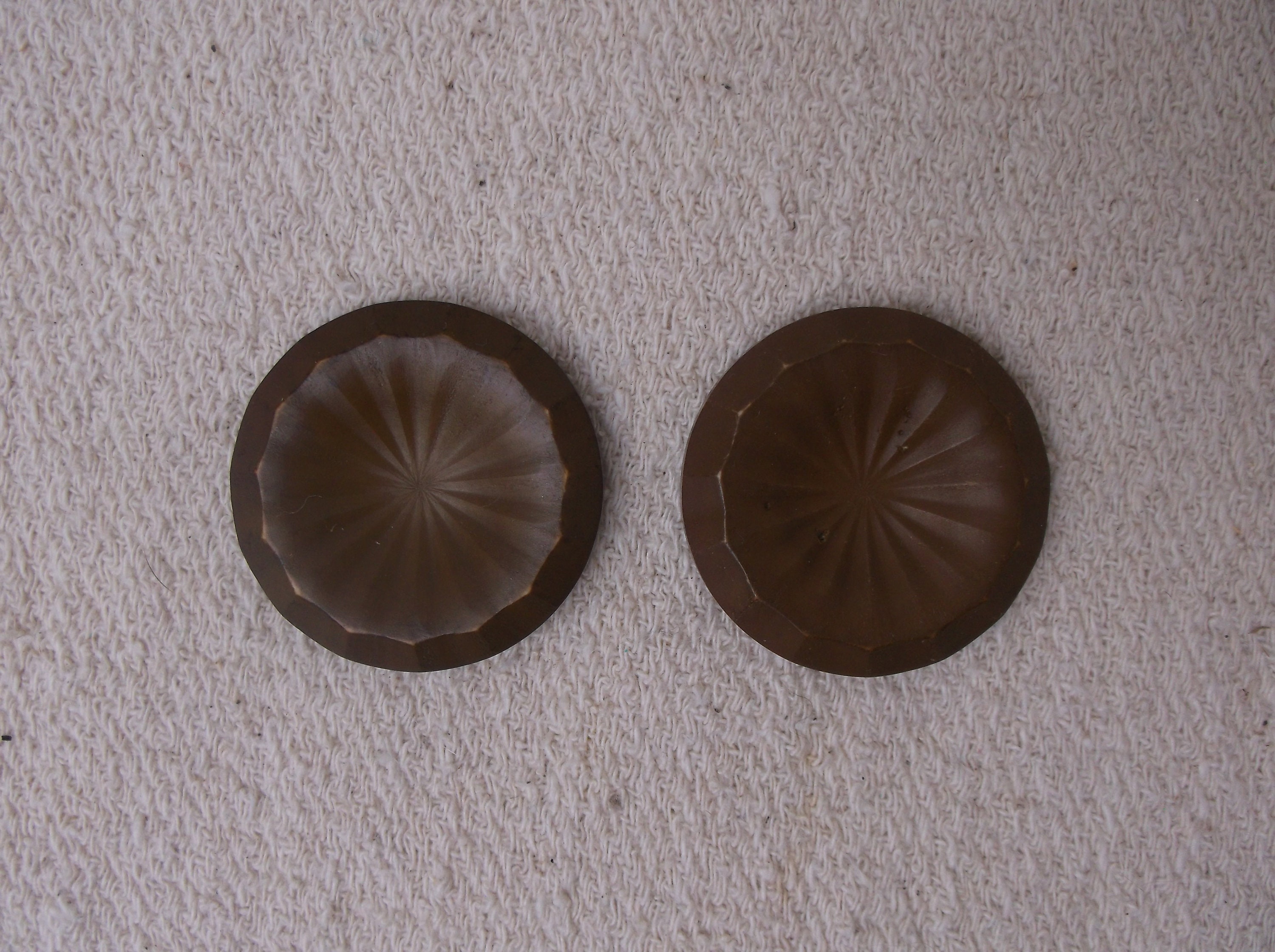 Large Brown Buttons, Vintage Shank Buttons, Coat Buttons - Etsy Singapore