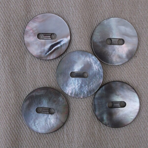 Nacre Buttons - Etsy