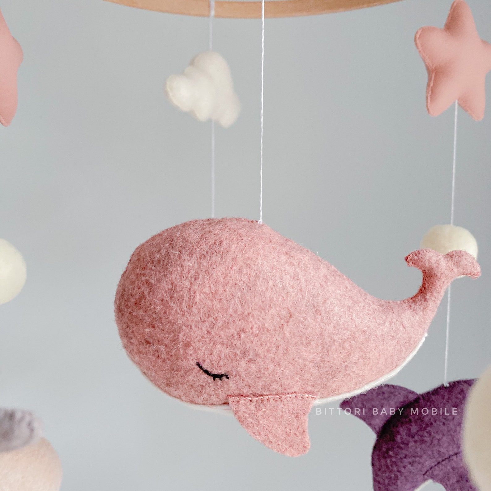 Ocean Fish Mobile With Whale Dolphin Octopus Narwhal and - Etsy