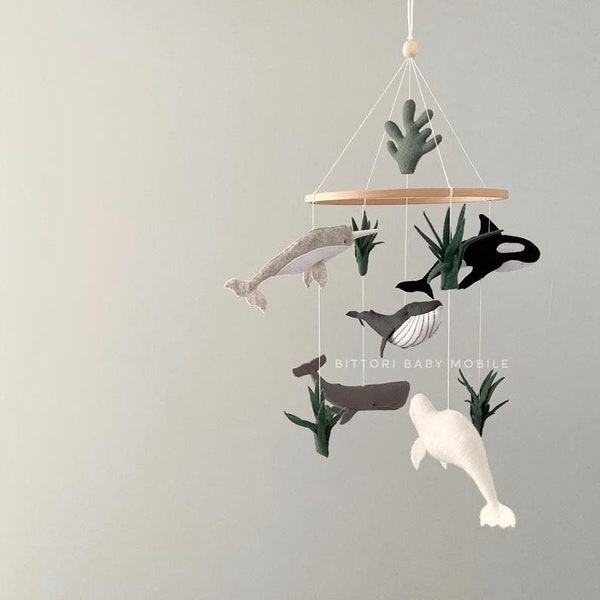 Whale Mobile - Etsy