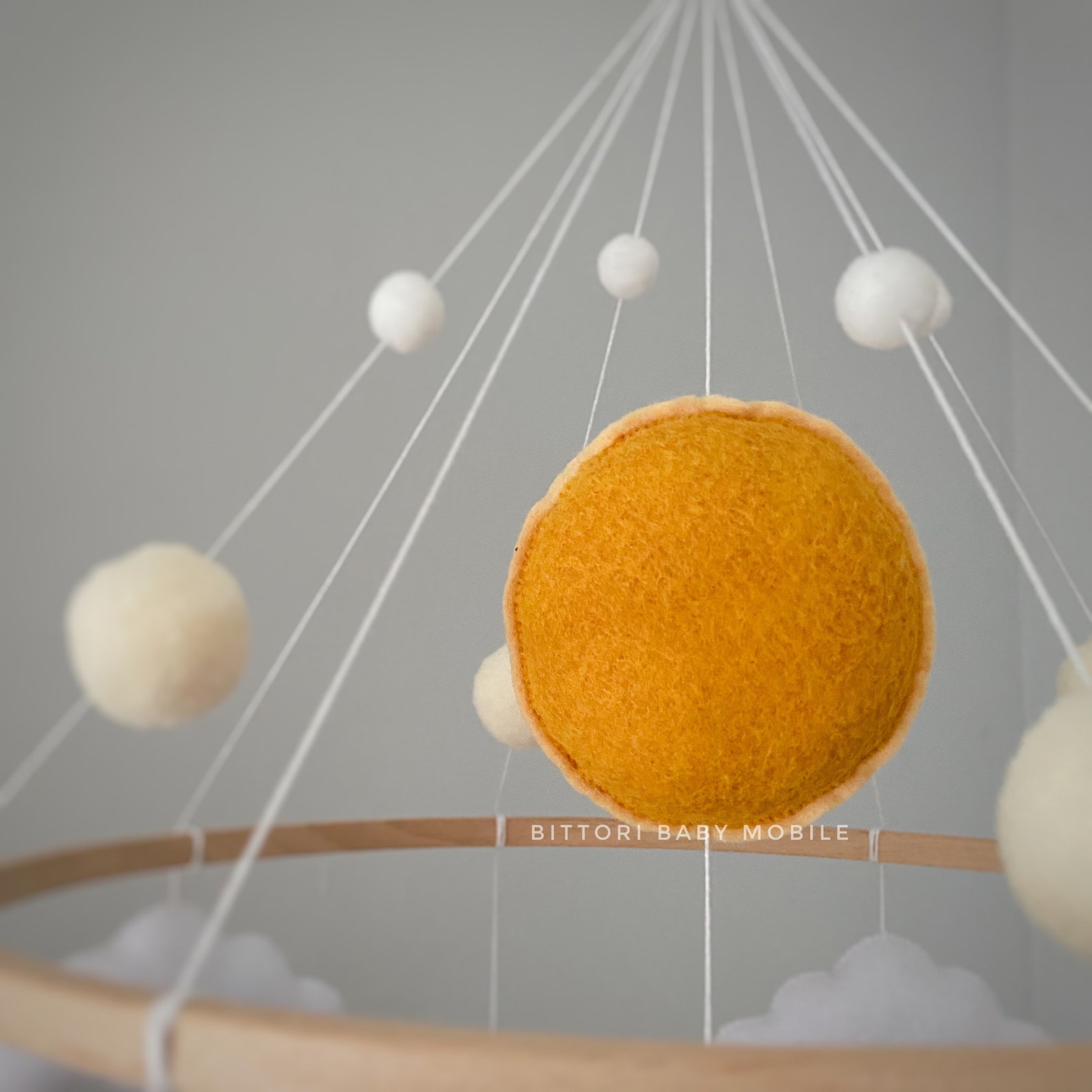 Solar System Nursery Mobile With Planets Sun Stars. Space - Etsy