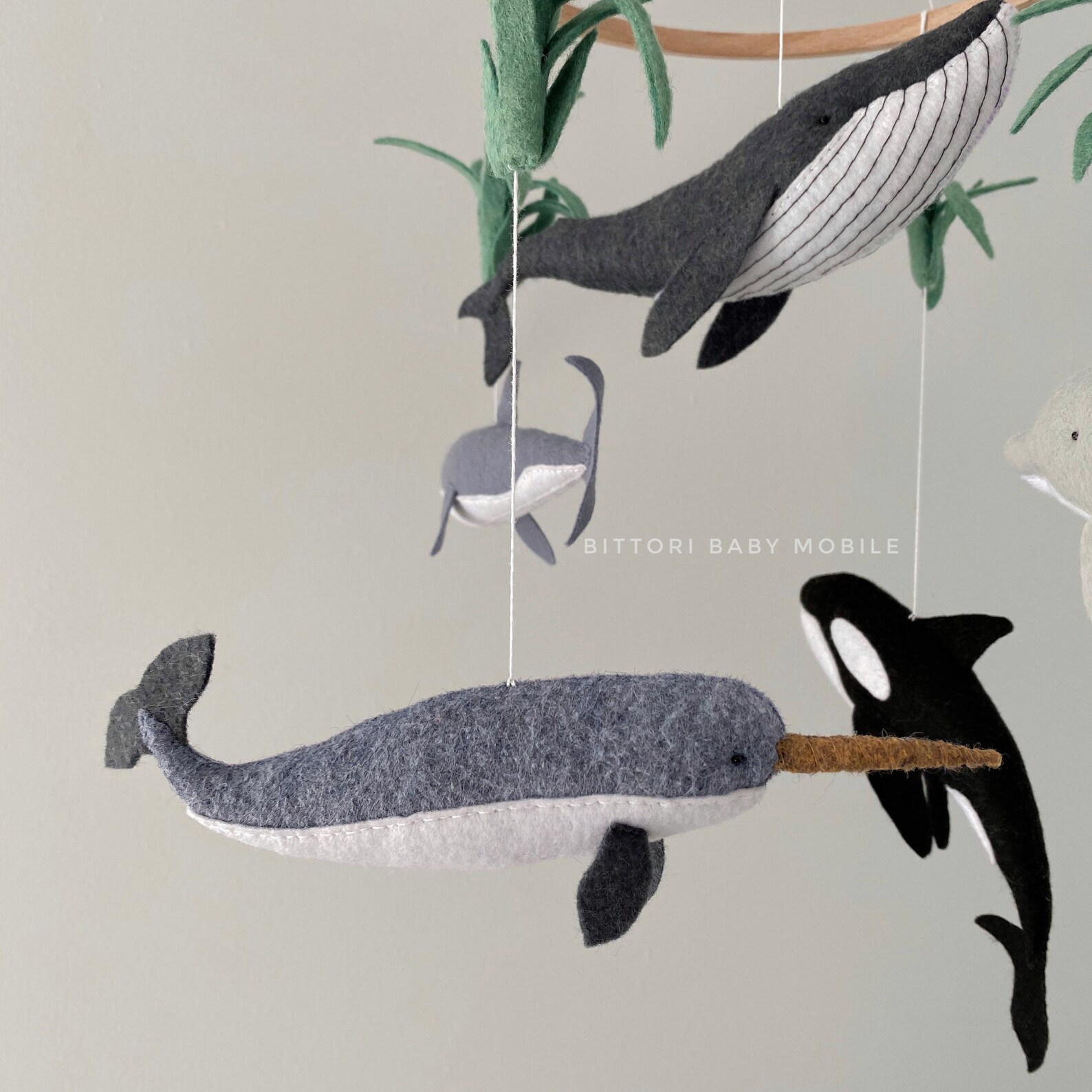 Whale Mobile for Unique Baby Gift Nursery Fish Mobile Baby - Etsy