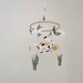 Farm Cow Baby Mobile With Daisy and Grass | Soft Felt Nursery Decor for ...