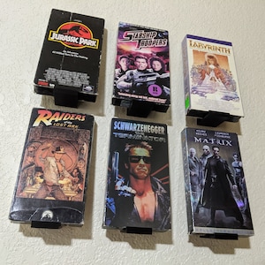 VHS Floating Shelf Wall Mount | VHS Display Stand | VHS Collection ...