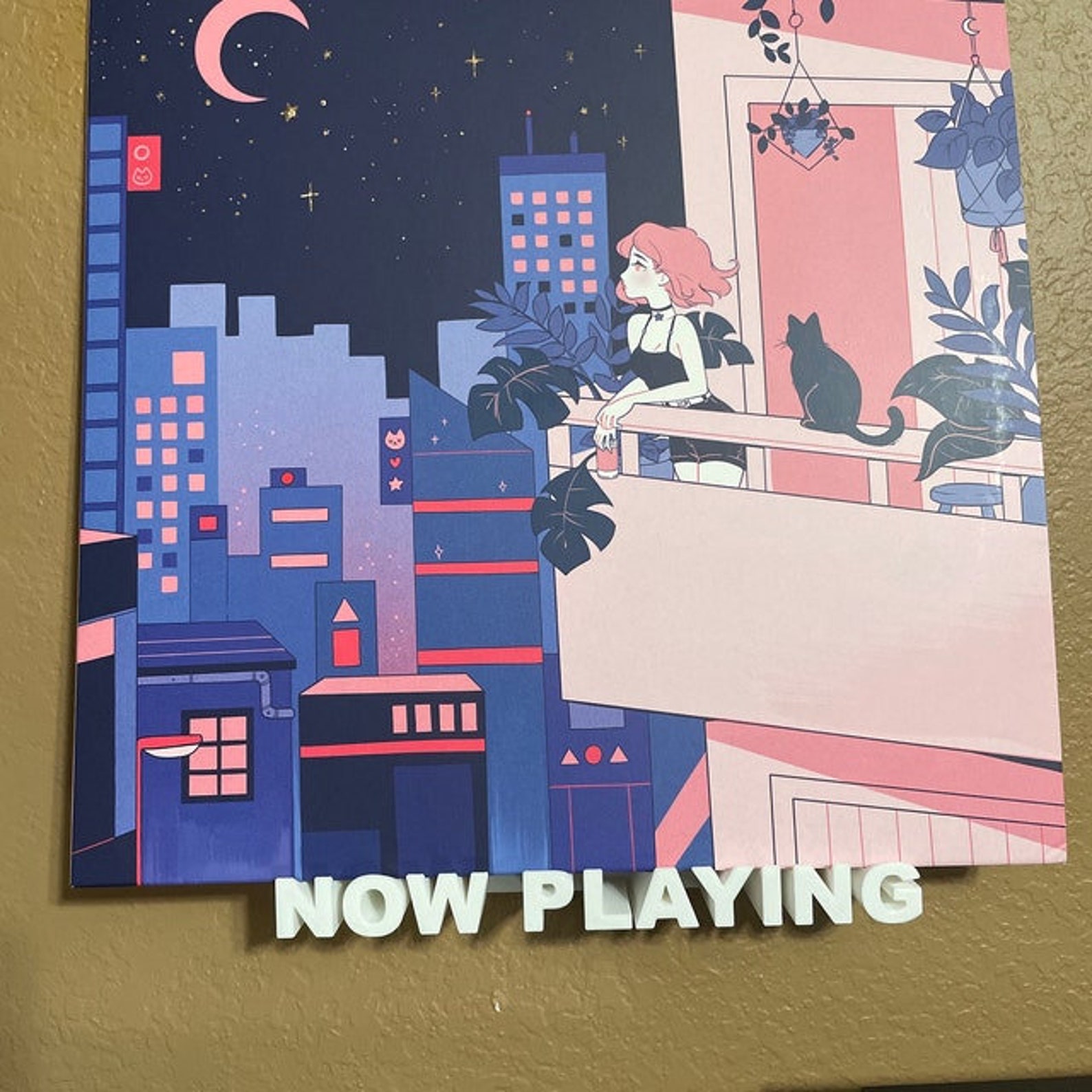 Now Playing Wall Mounted Vinyl Record Display Shelf for Your - Etsy