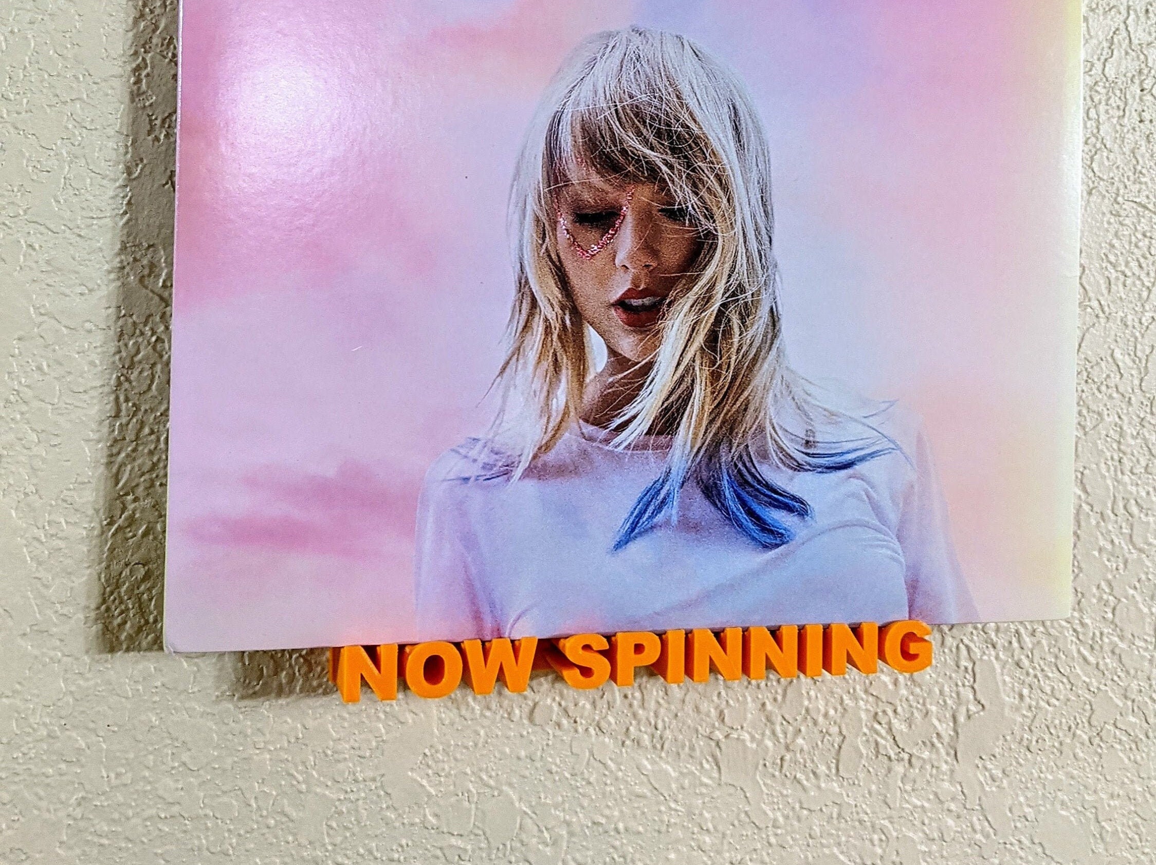 Now Spinning Wall Mounted Vinyl Record Display Shelf for Your - Etsy