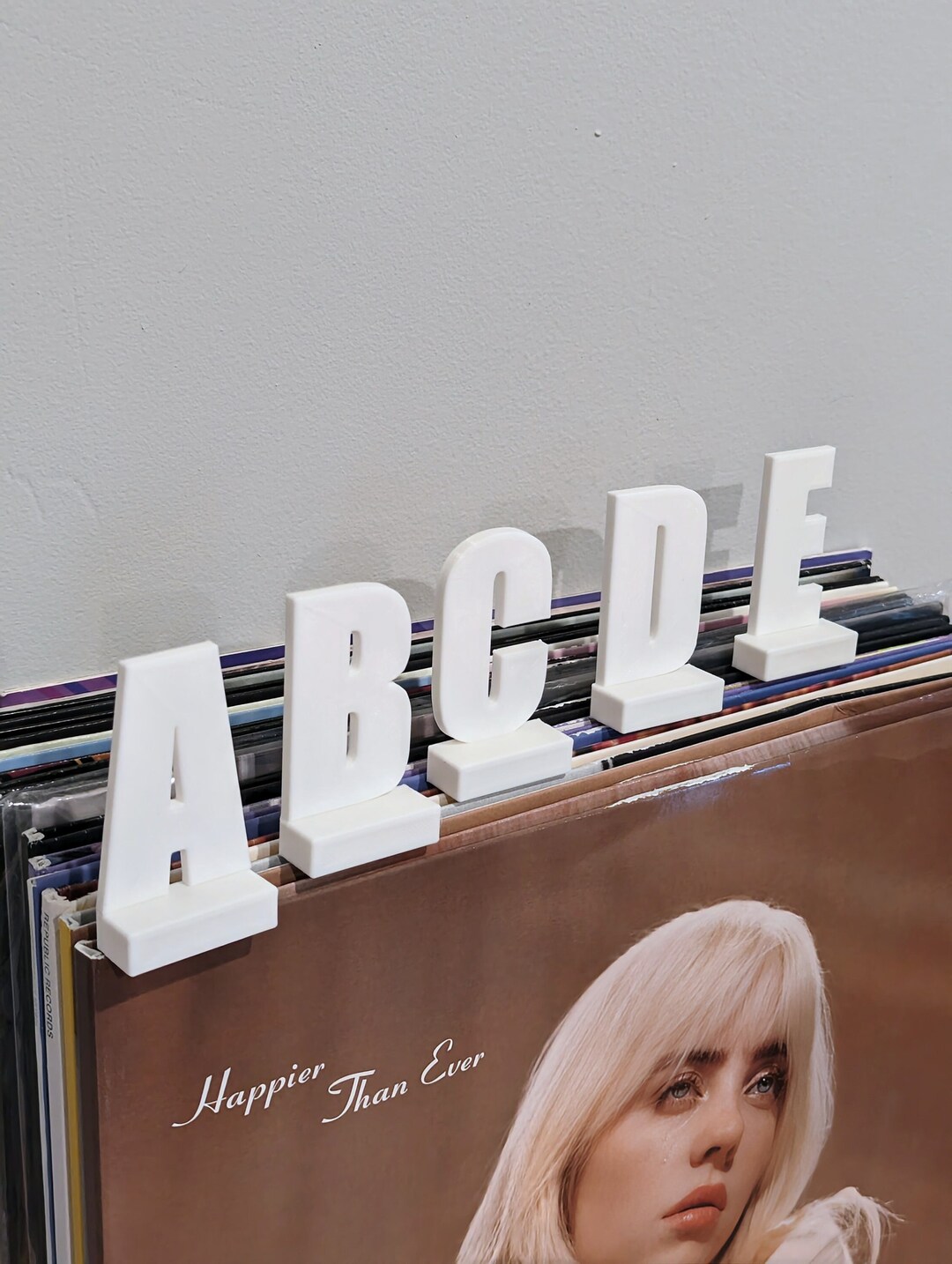 A-Z Vinyl Record Album Dividers | Alphabetic Dividers for Sorting Vinyl ...