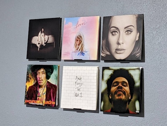 Vinyl Record Shelf Album Wall Mount Display - Etsy