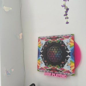 Now Playing Wall Mounted Vinyl Record Display || Album Shelf - Etsy