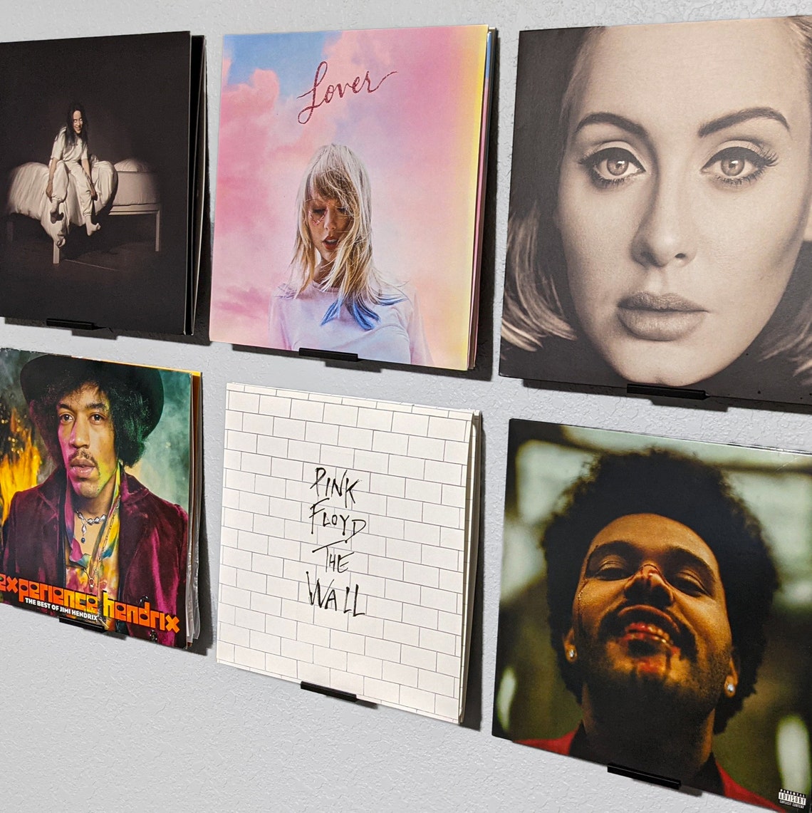 Vinyl Record Shelf Album Wall Mount Display - Etsy Australia