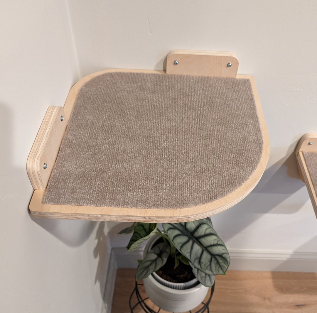 Corner Cat Wall Bed, Cat Shelf, Cat Platform, Cat Furniture, Cat Bed ...