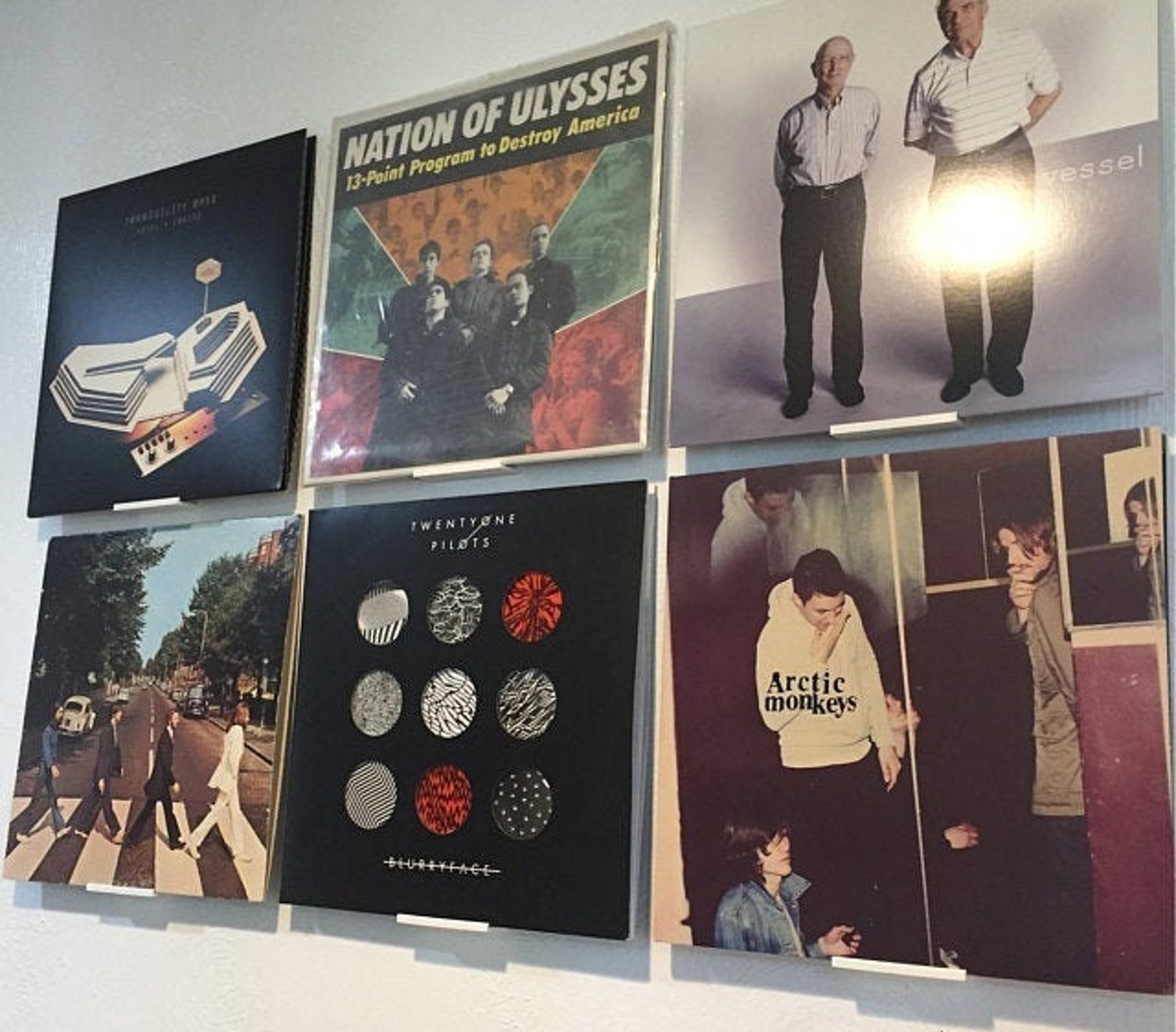 Vinyl Record Shelf Album Wall Mount Display - Etsy