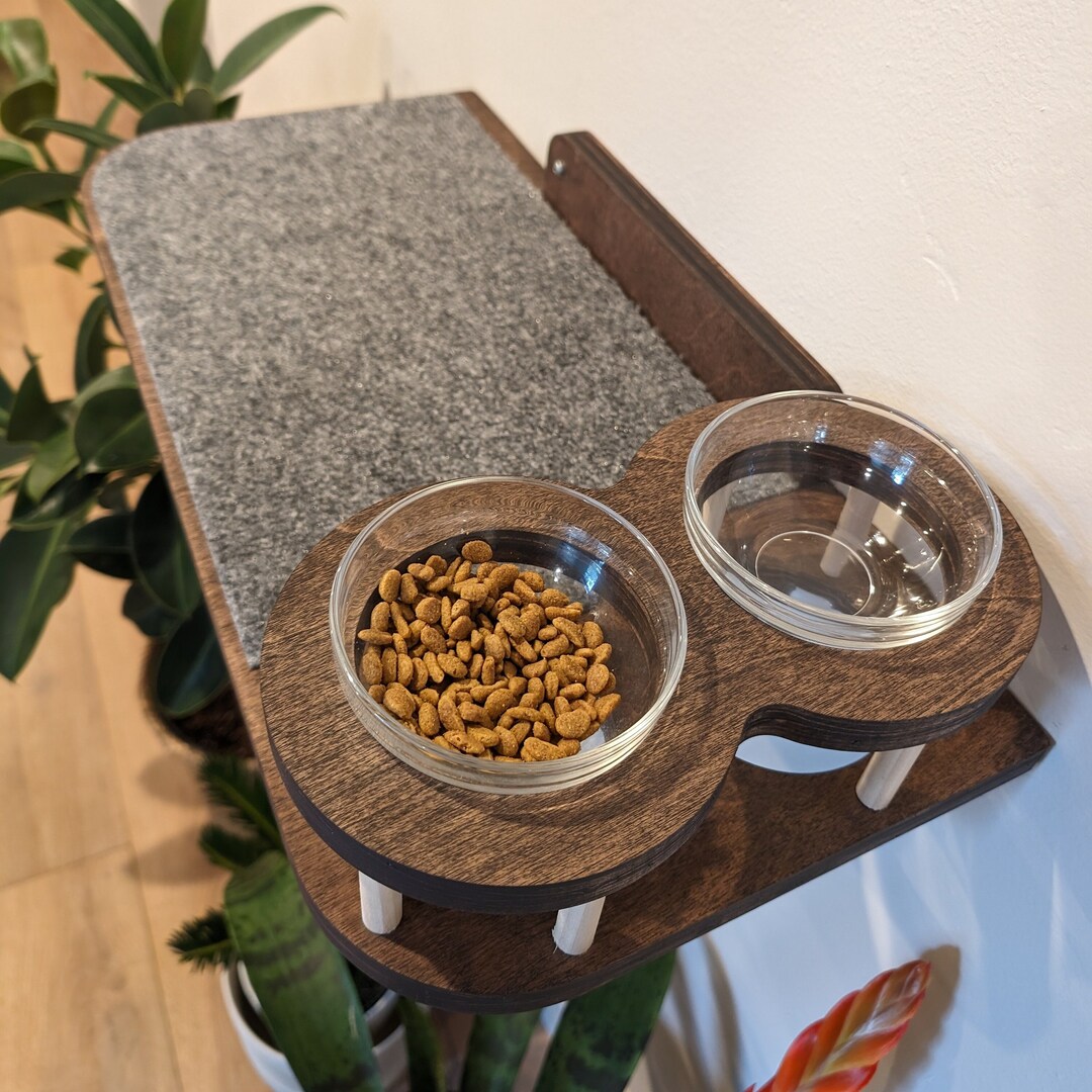 Cat Feeder Shelf Wall Mounted Shelf for Large Cats - Etsy