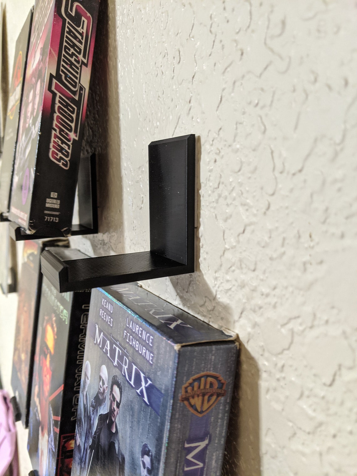 VHS Floating Shelf Wall Mount VHS Display Stand VHS - Etsy