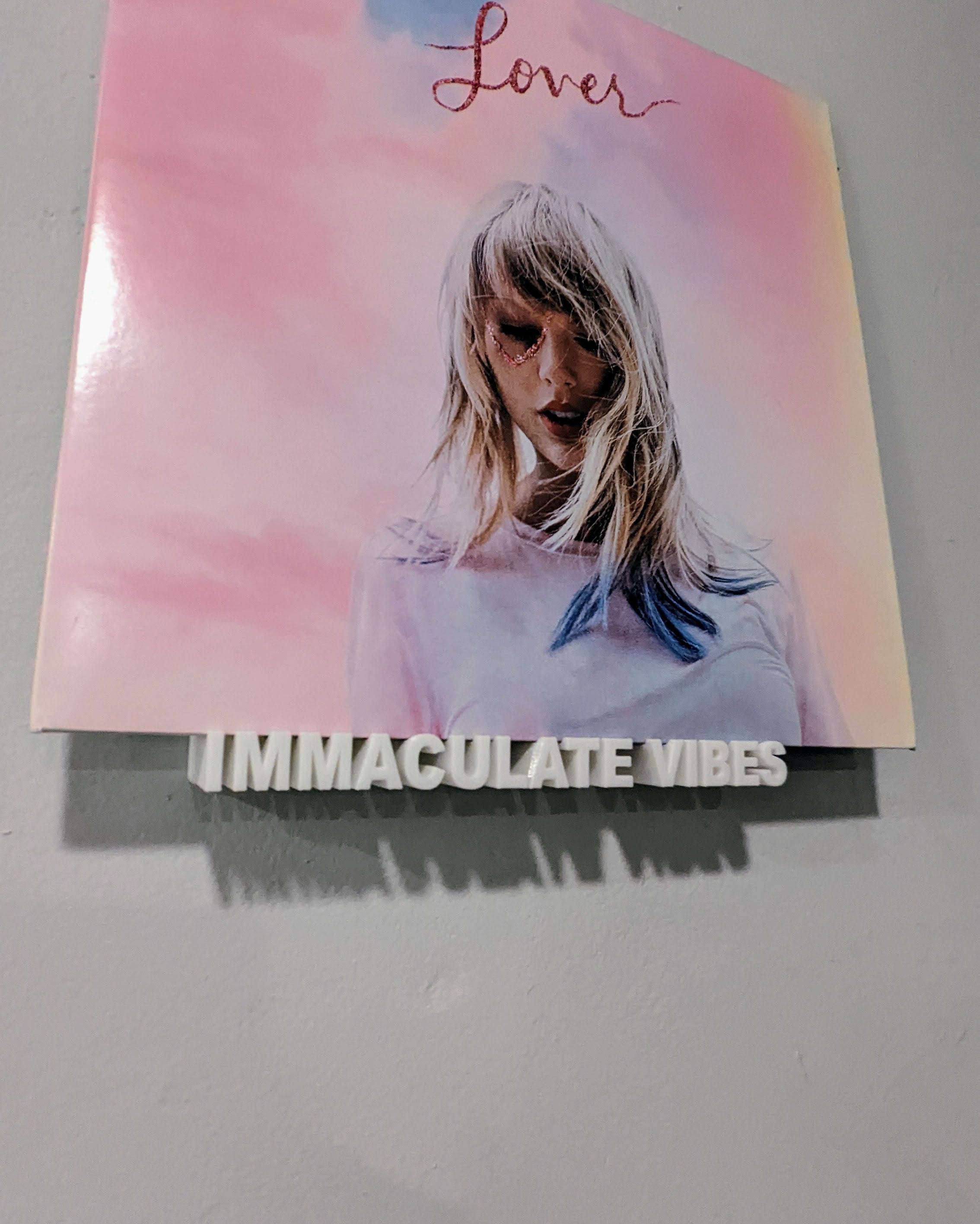Immaculate Vibes Wall Mounted Vinyl Record Display Shelf for - Etsy