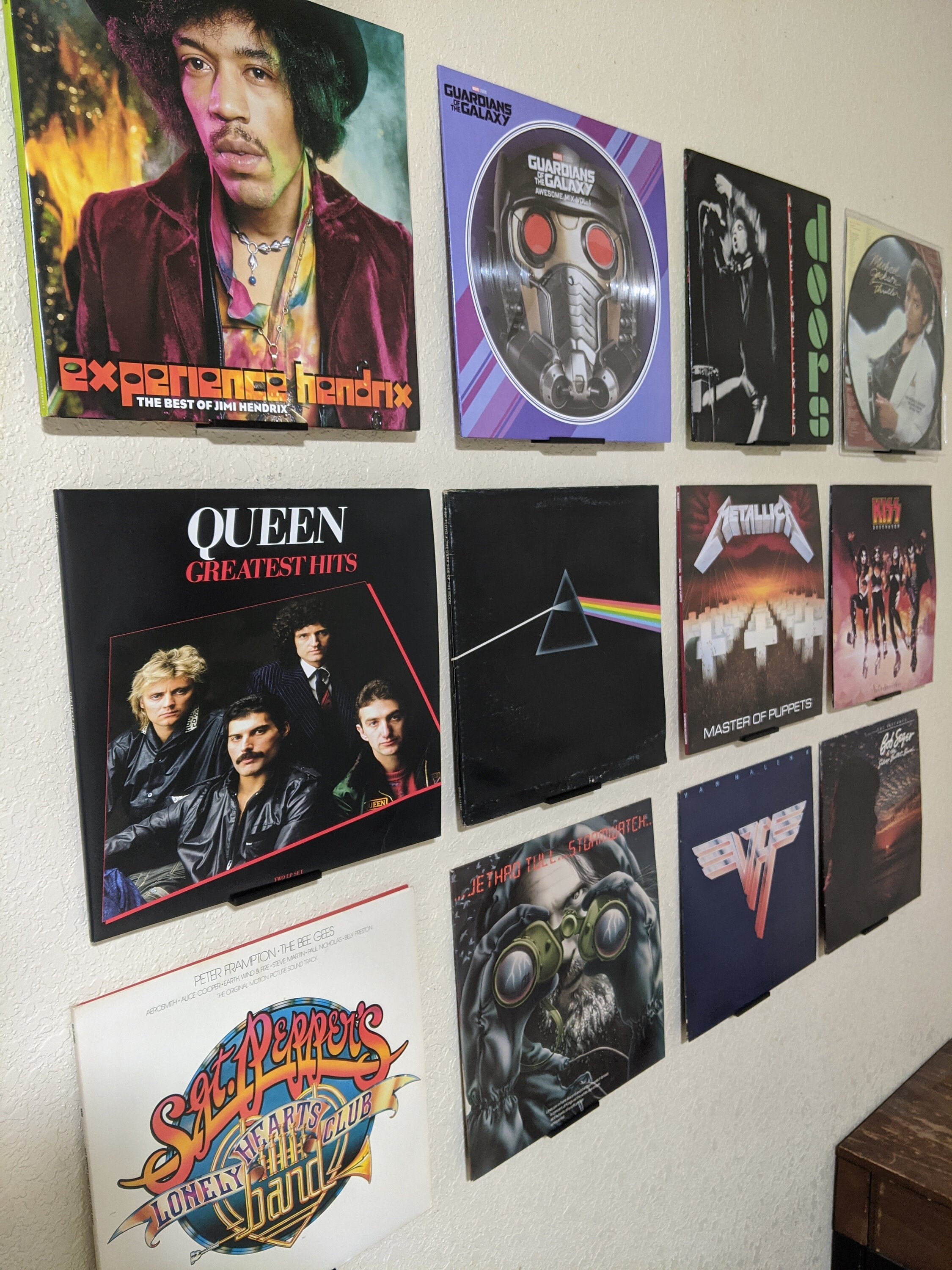 Vinyl Record Shelf Album Wall Mount Display - Etsy Australia