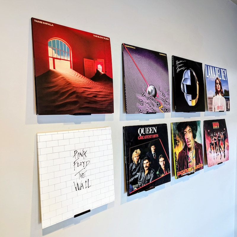 Vinyl Record Display - Etsy