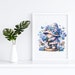 Watercolor Forget Me Not Gnome Clipart Bundle (PNG) - Etsy
