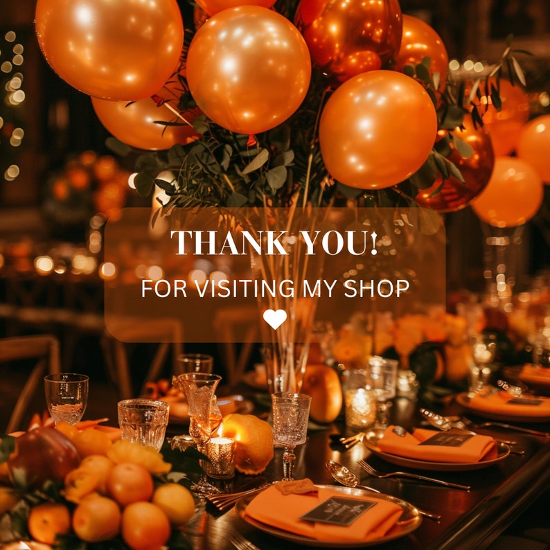 Orange Graduation Party Invitation Digital Grad Announcement, High ...