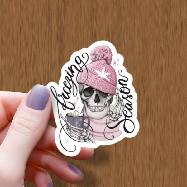 Freezing Sticker - Etsy