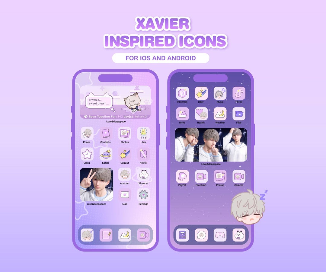 Xavier Inspired App Icons, Ios + Android Icon Pack (digital Download ...