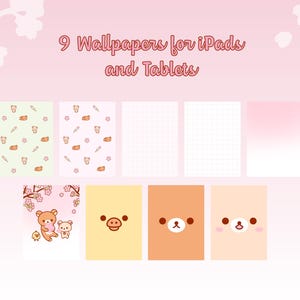 Sakura Kuma Icon Pack, Cute Icons, Pink Icon Set, Ios and Android App ...