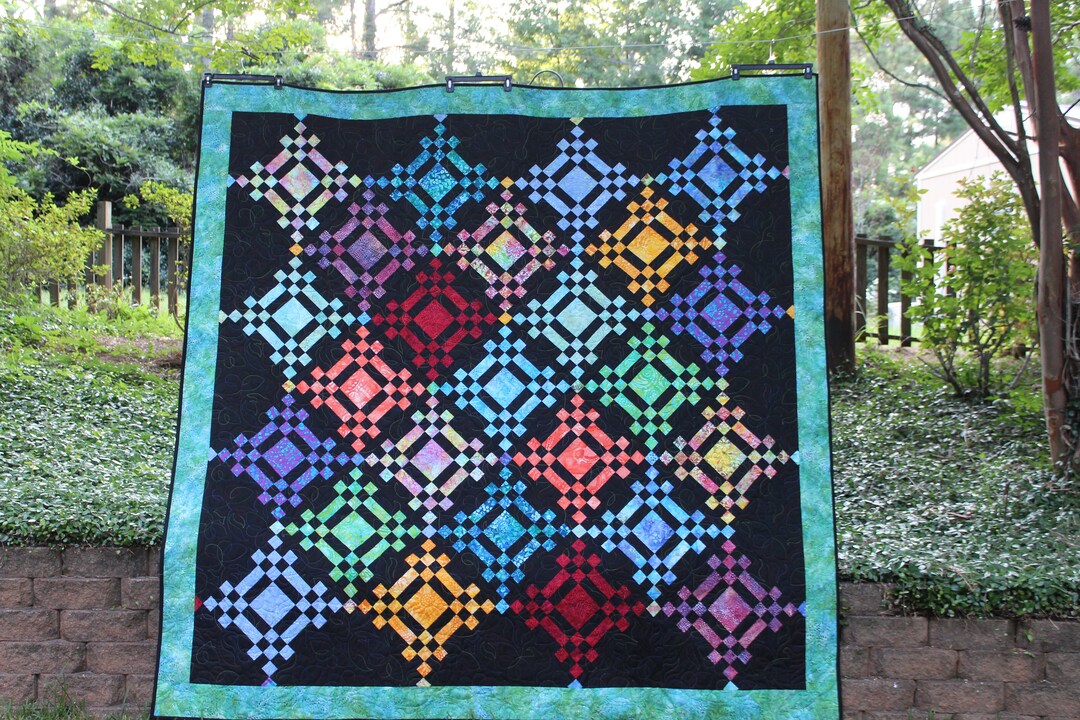 Batik Handmade Quilt - Etsy