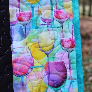 Quilt, Sip and Snip Quilt, Wine Quilt - Etsy
