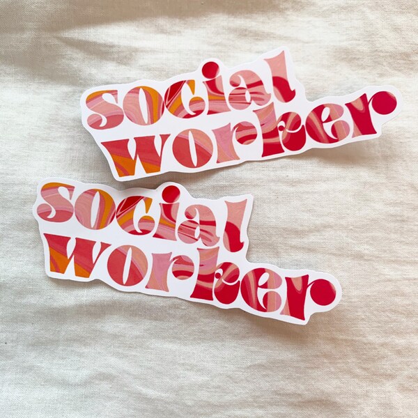 Social Work Stickers - Etsy