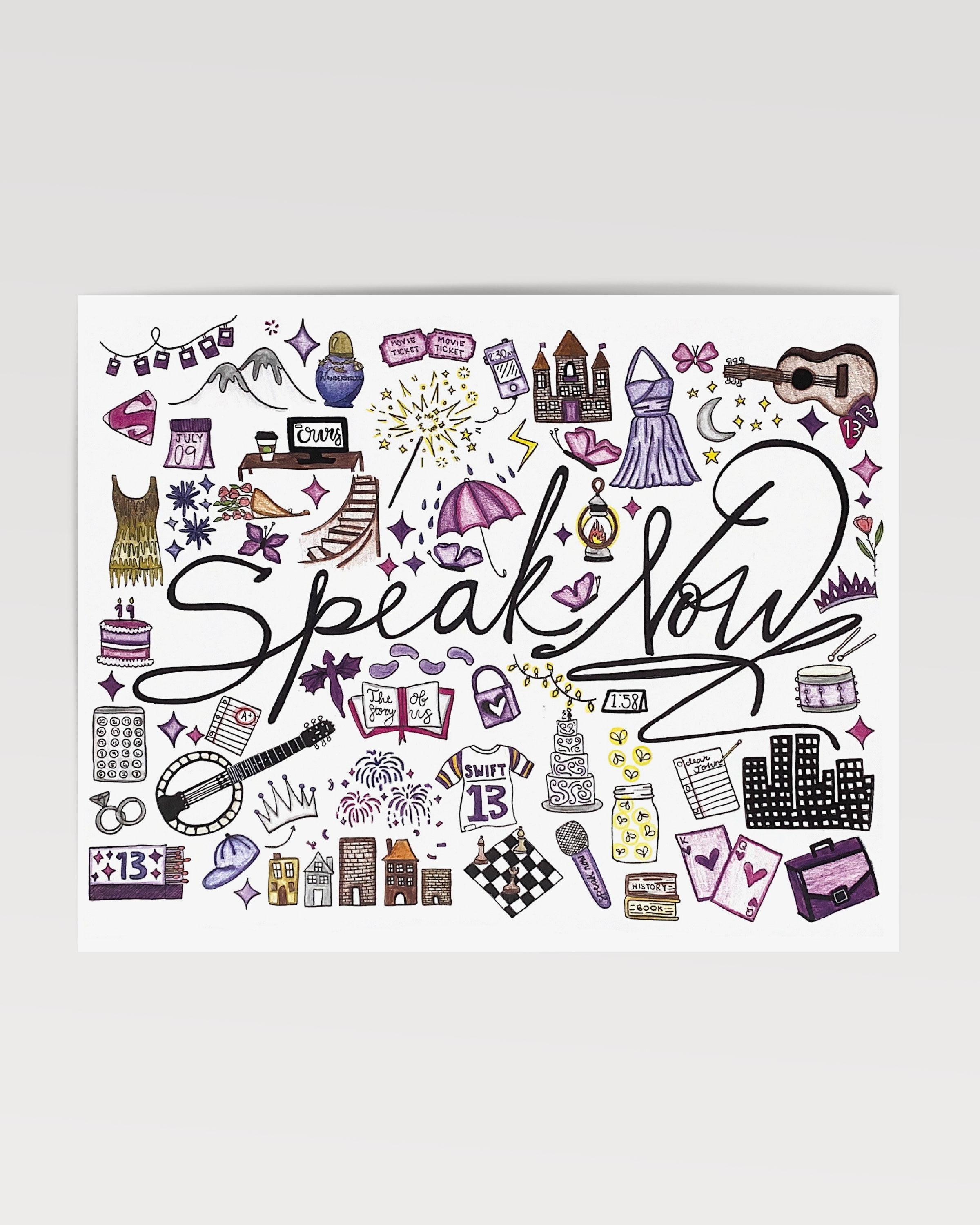 Taylor Swift Speak Now Quotes In Album Booklet