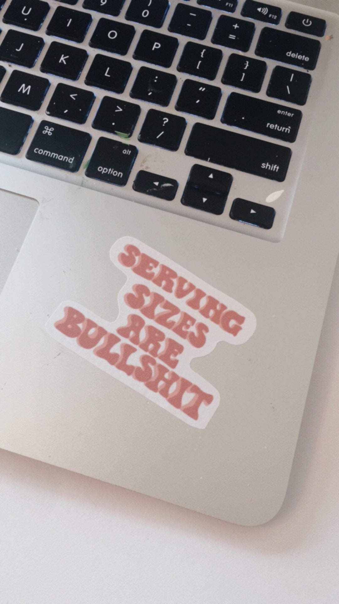 Serving Sizes Are Bs Sticker,anti-diet,ed Recovery,diet Culture,self ...