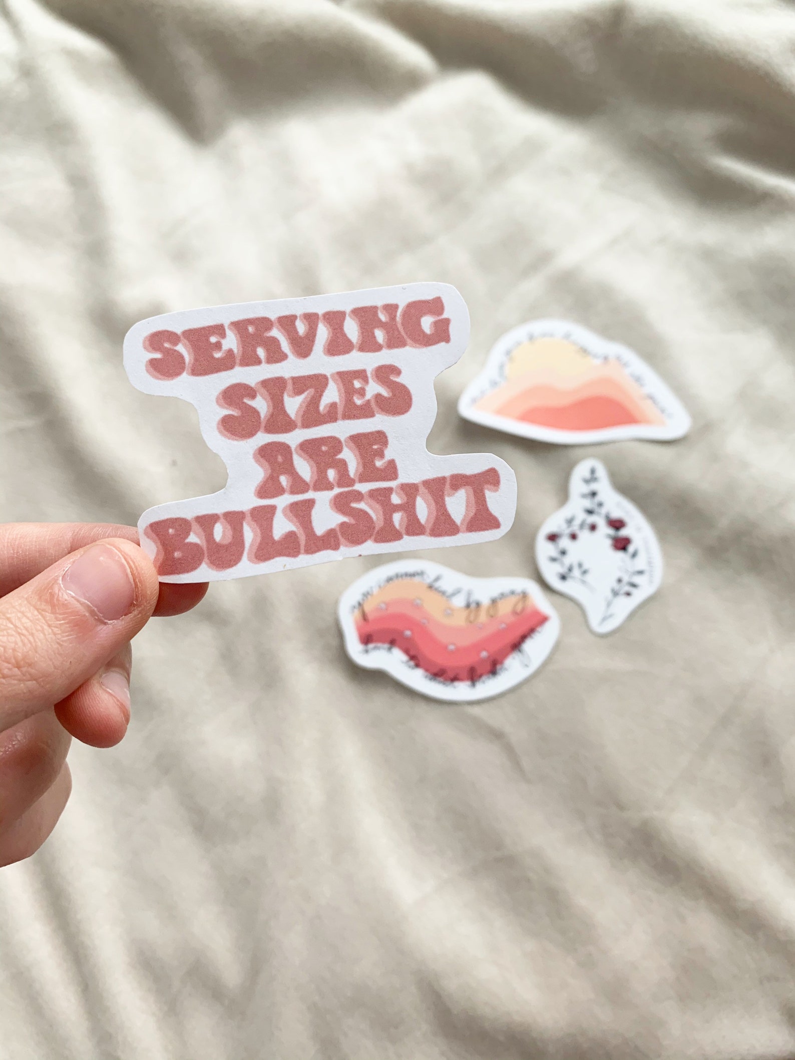 Recovery Sticker Bundle Anti Diet Culture Ed Recovery | Etsy