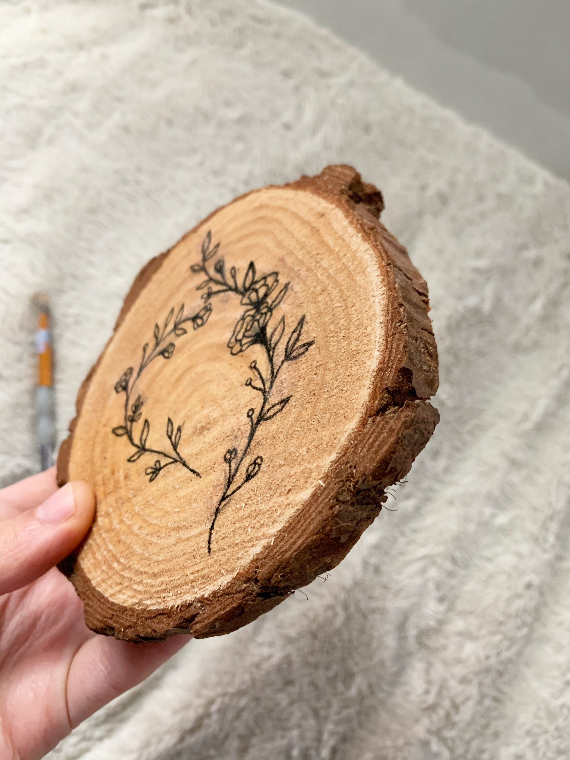 Floral NEDA Wood Slice Sign | NEDA Symbol Decor | Eating Disorder ...