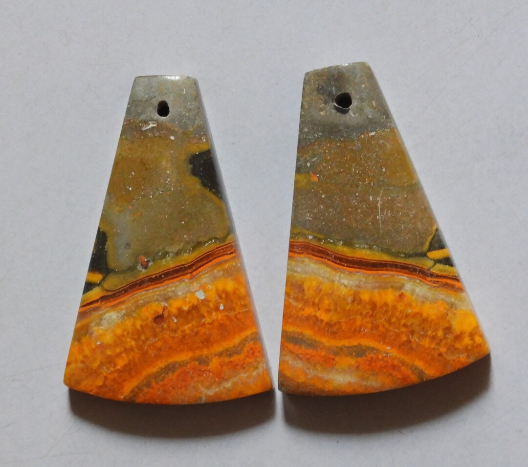 58.10 Cts Natural Bumble Bee Jasper 34mm X 22mm Each - Etsy