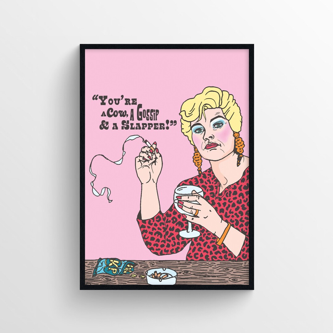 Pat Butcher Wall Art - Etsy UK