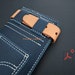 Jeans Pocket Long Biker Wallet Pattern/ Leather Wallet Template for Men ...