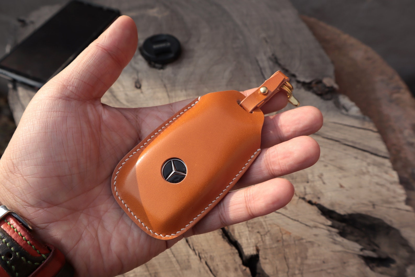 Mercedes-benz GLC GLB Mercedes-amg Car Leather Key Fob Cover - Etsy Canada