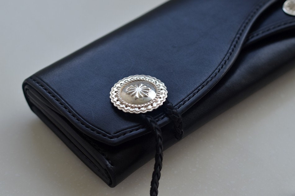 Japanse Style Long Wallet Pattern. Leather Template for Biker - Etsy