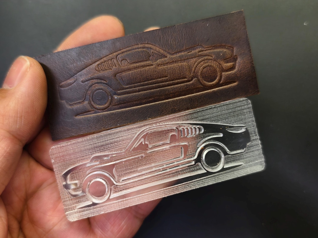 Car Logo Acrylic Leather Stamp, Embossing Stamp for Leather - Etsy