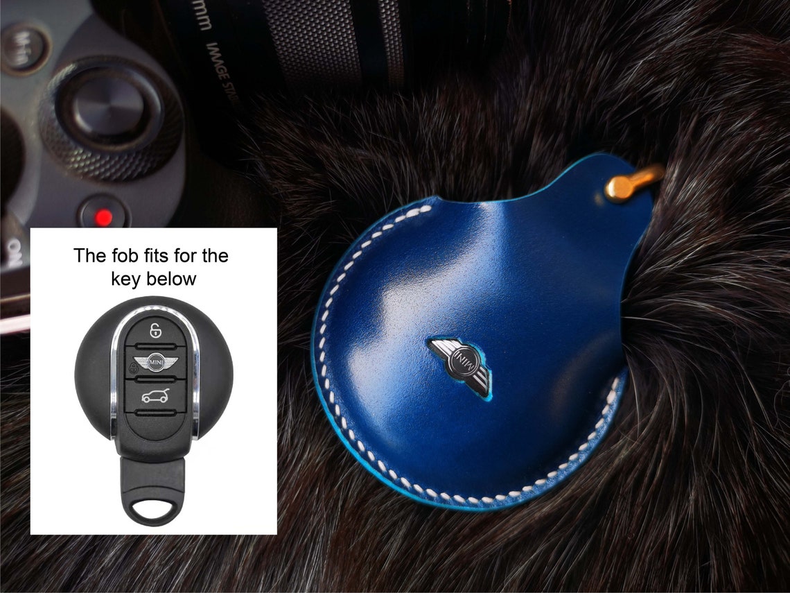 Japanese Shell Cordovan Leather BMW MINI Cooper Key Fob Cover - Etsy