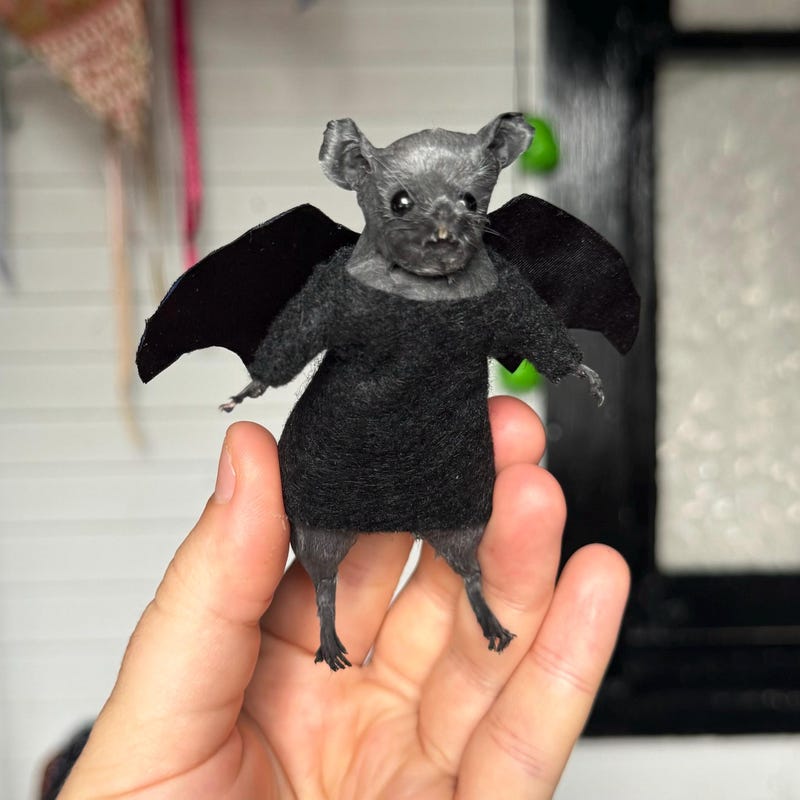 Taxidermy Bat - Etsy
